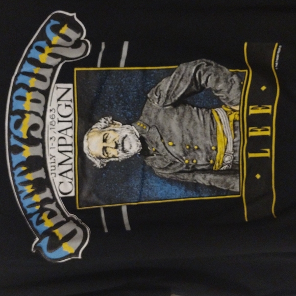 Jerzees | Shirts | Vintage Gettysburg Civil War General Robert Lee T ...